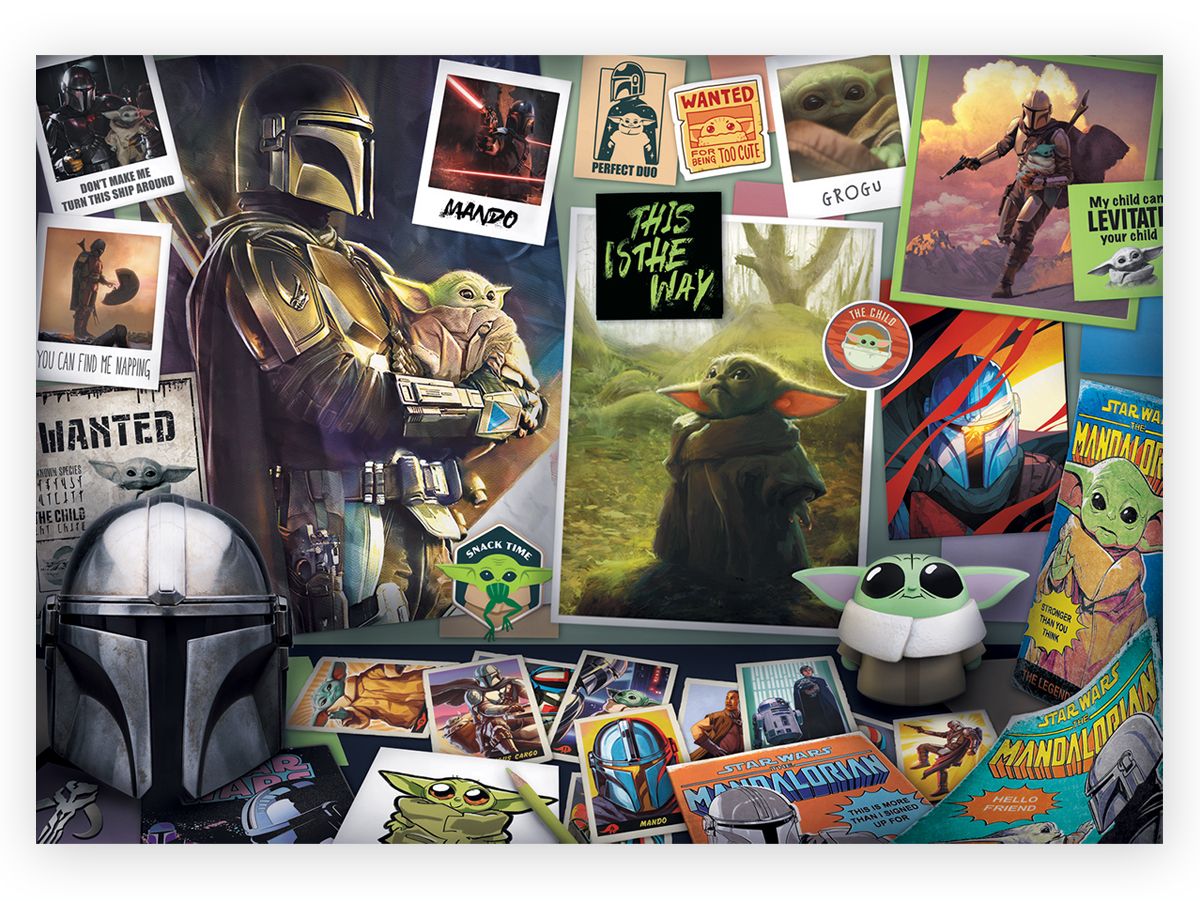 PUZZLE 1000 - Grogu Collection (Trefl) - ABIGAMES