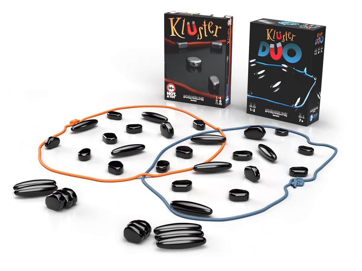 KLUSTER - Borderlines Editions - Un jeu d'aimants ! - ABIGAMES
