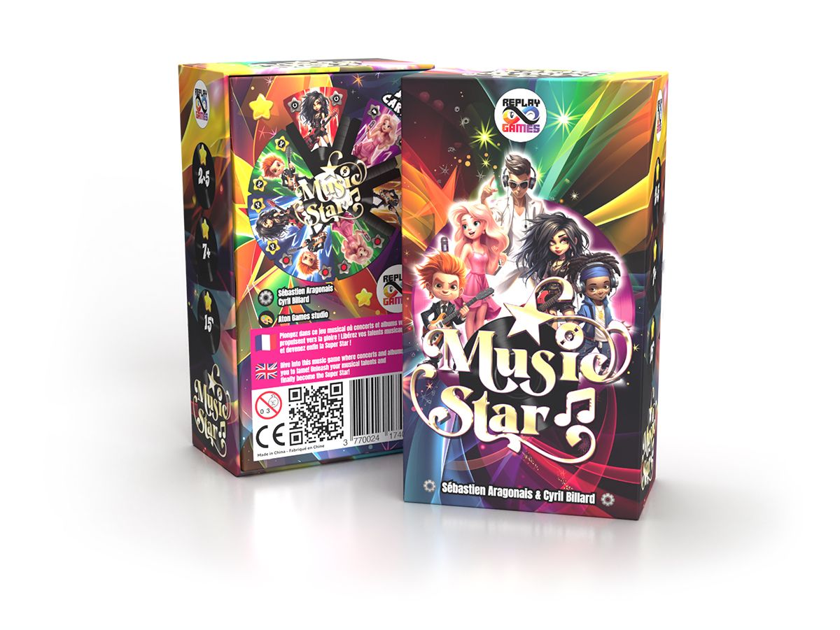 Music Star - Devenez la Superstar Ultime dans ce jeu de cartes original ...