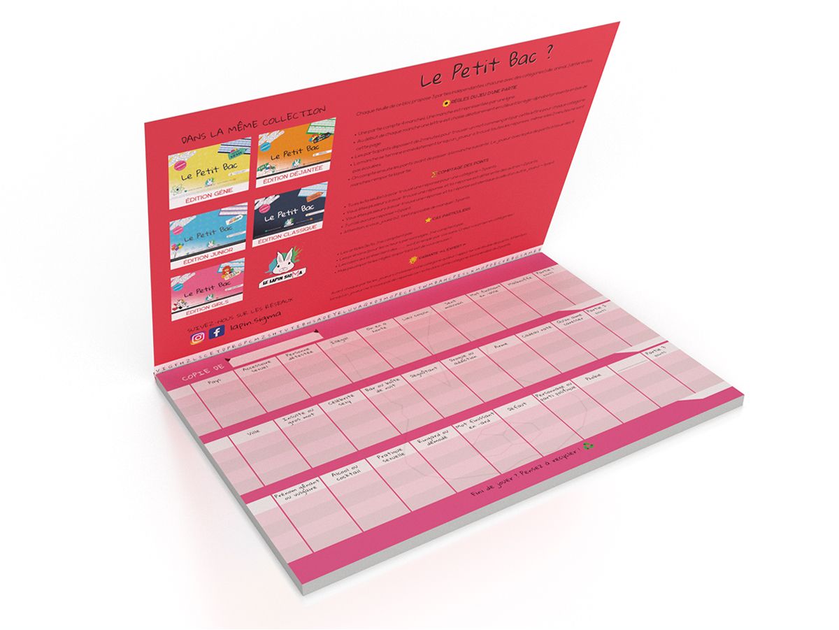 Le Petit Bac | Version + 18 : Jeu de société 100% Made In France et éco ...