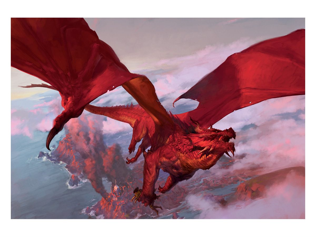 PUZZLE 500 pièces en bois - RED DRAGON (Trefl) - ABIGAMES