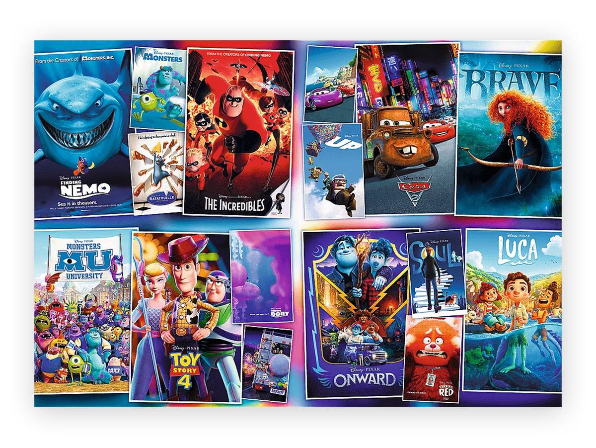 PUZZLE 6000 pièces - PIXAR COLLECTION (Trefl) - ABIGAMES