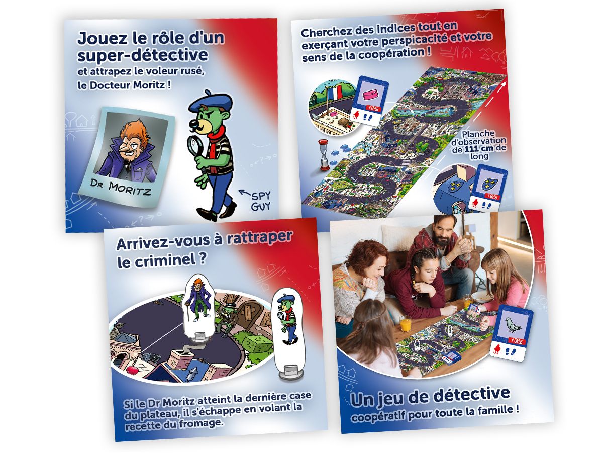 Spy Guy France – Jeu de société coopératif & d'observation, familial ...