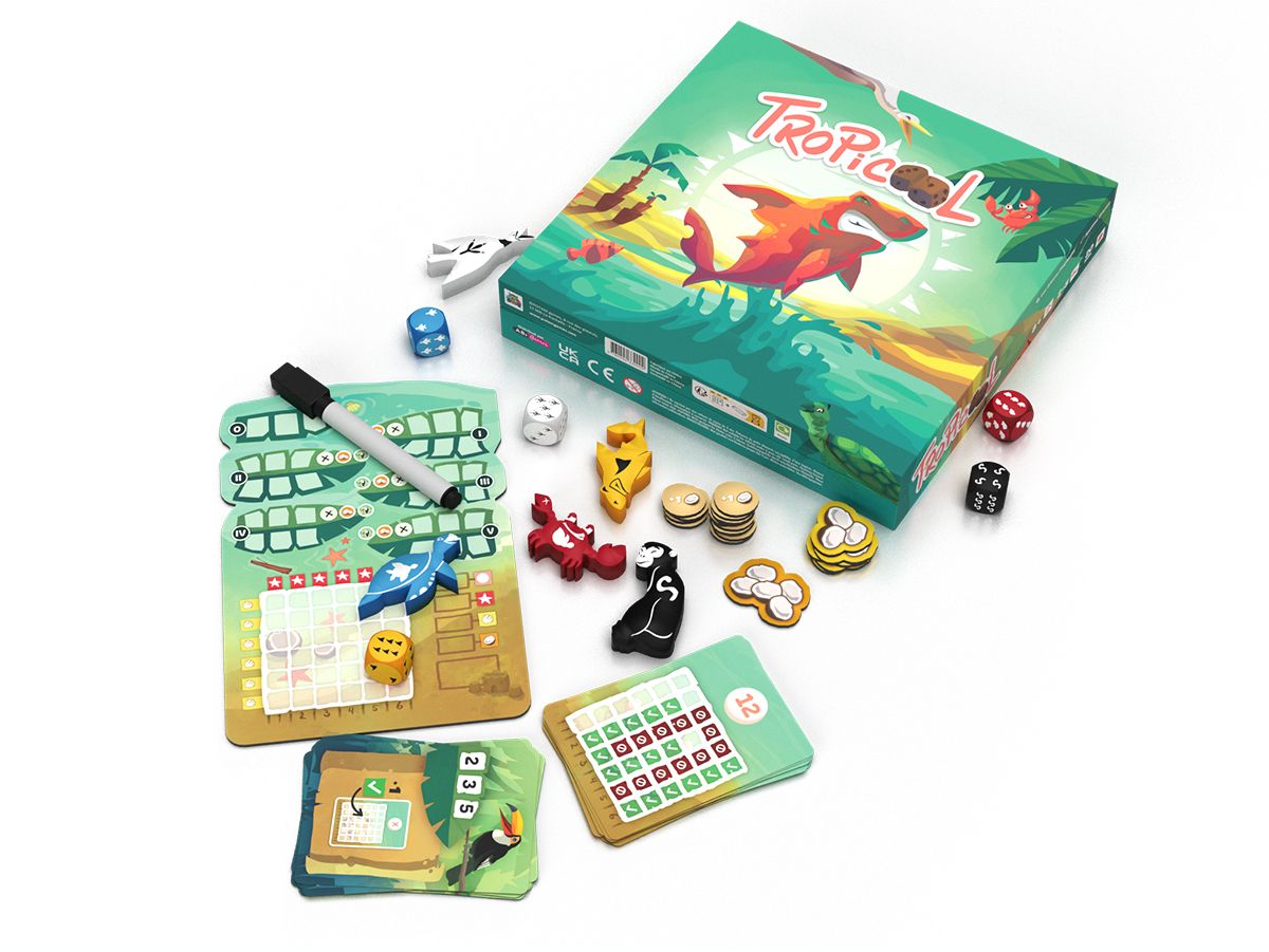 Tropicool - Jeu de société de rapidité, dès 8 ans - ABIGAMES